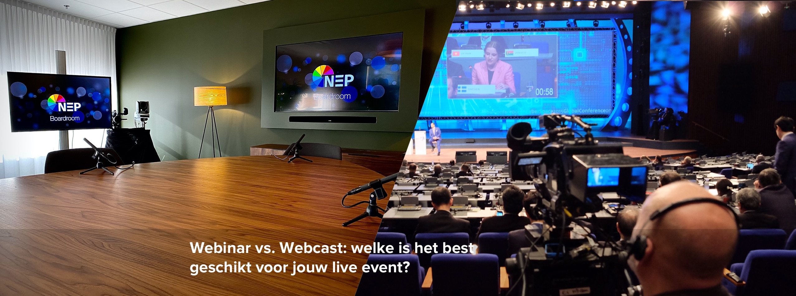 Webinar or webcast, what is it, how does it work and which suits your event